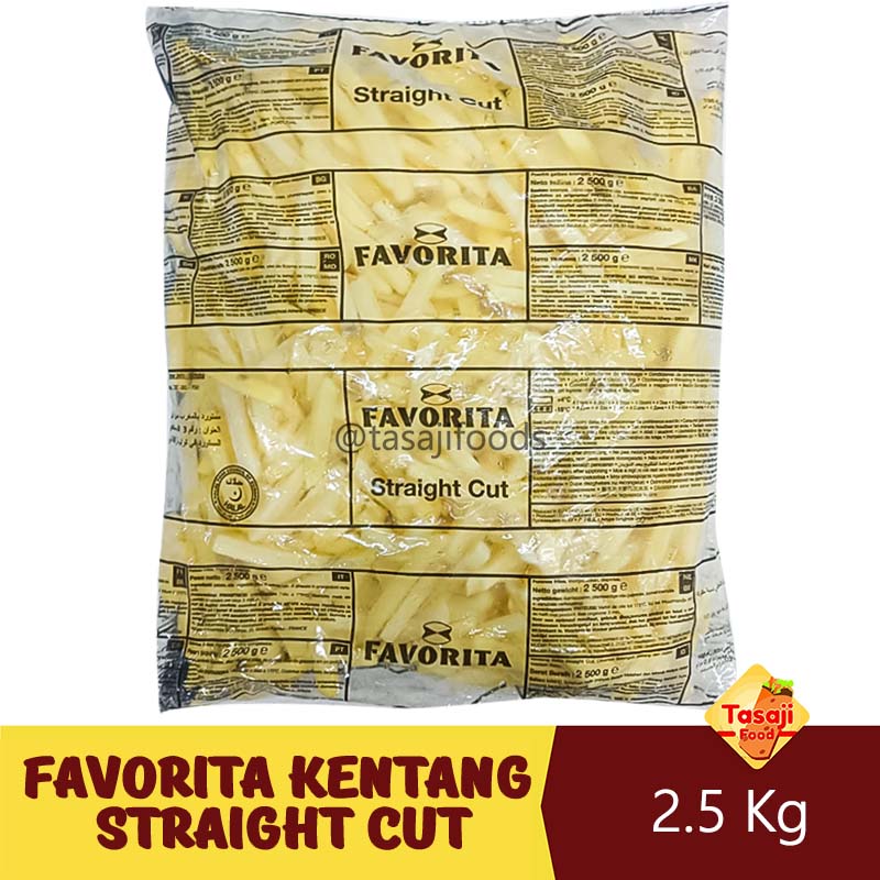 tasajifood | Jual Favorita Kentang Straight Cut 2,5 Kg French Fries ...